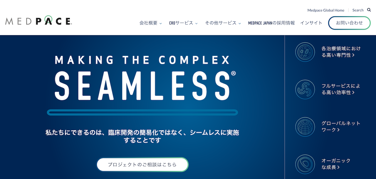 Medpace Japan | 医薬品、バイオ製剤、医療機器のCRO